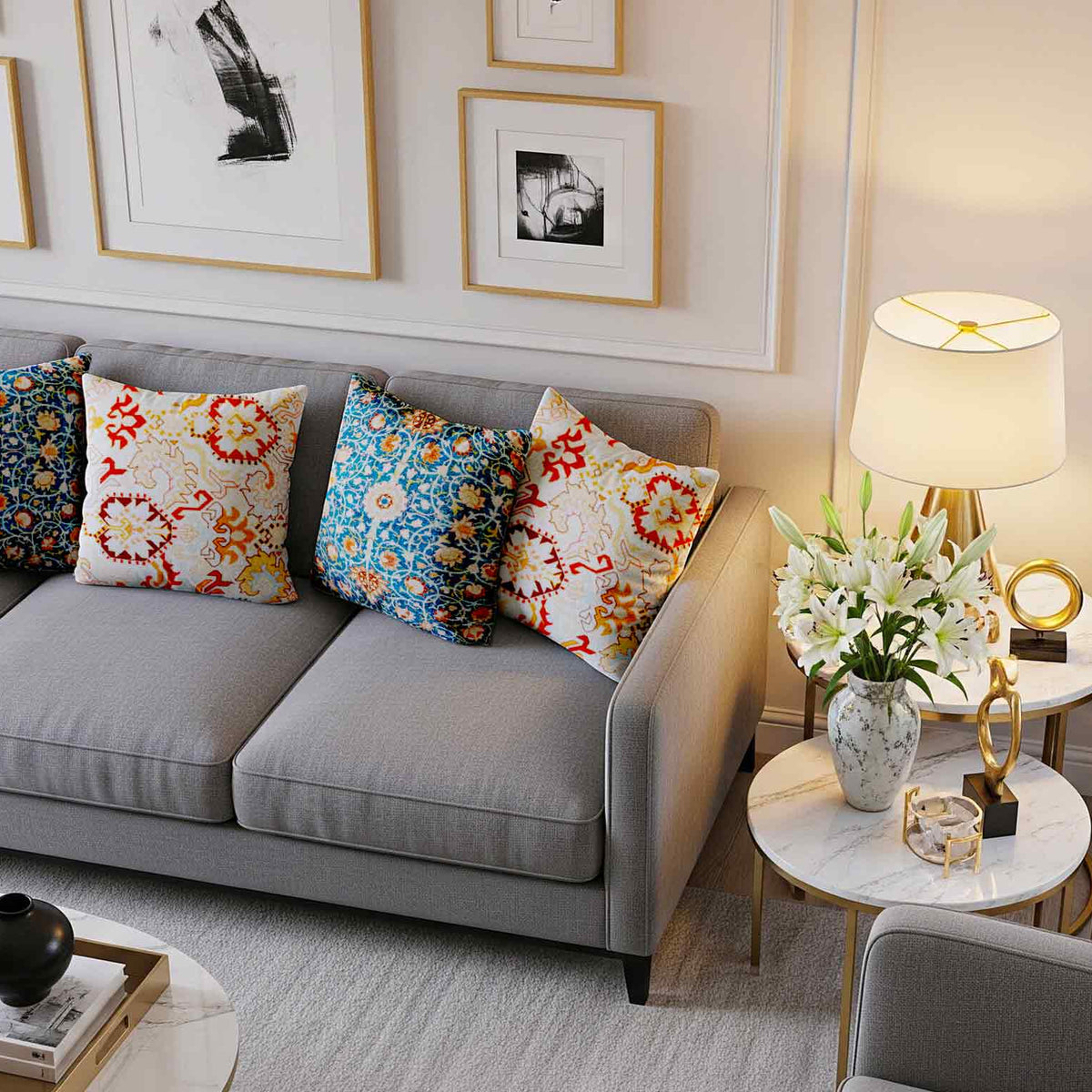 How to Arrange Cushion Covers for Visual Impact in Any Room
