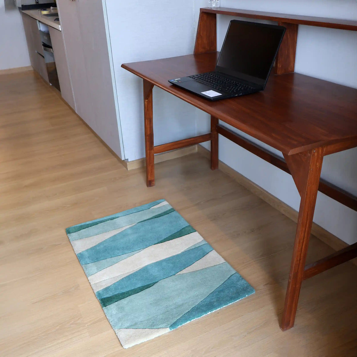 Hand Tufted Sage and Green Wool Rug - Shop Now!