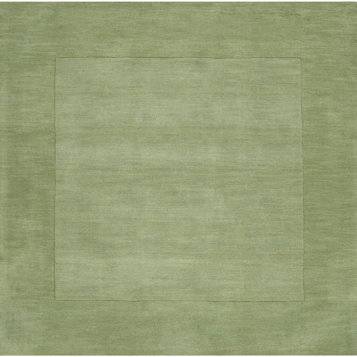 Hand-Loomed Mystique Light Green Wool Rug - Shop Now!